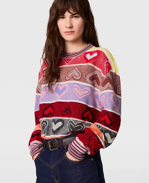 Stella McCartney Heart Fair Isle Jumper