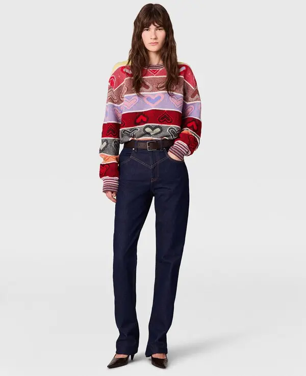 Stella McCartney Heart Fair Isle Jumper
