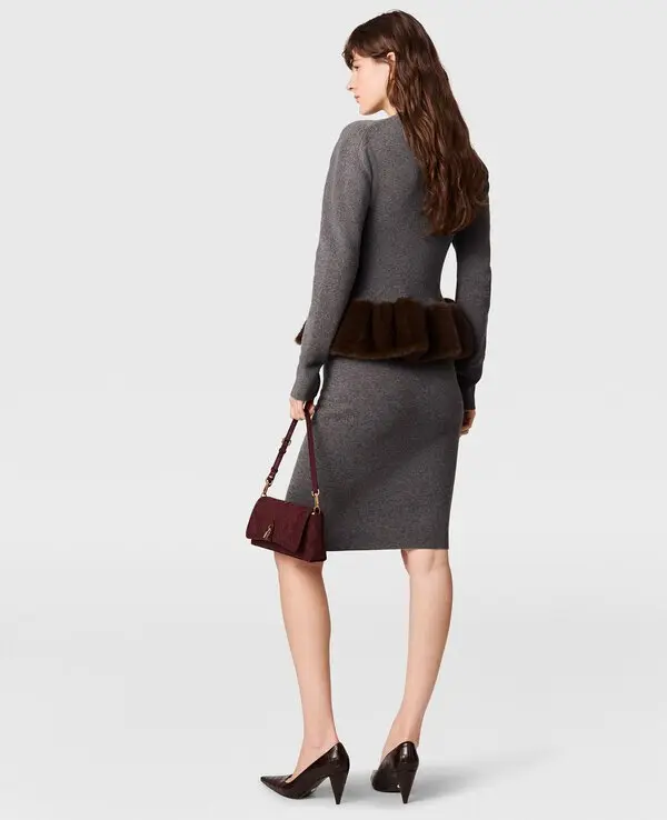 Stella McCartney Wool Knit Pencil Skirt