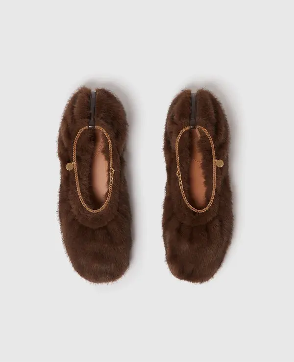 Stella McCartney Chain Ballerina Flats