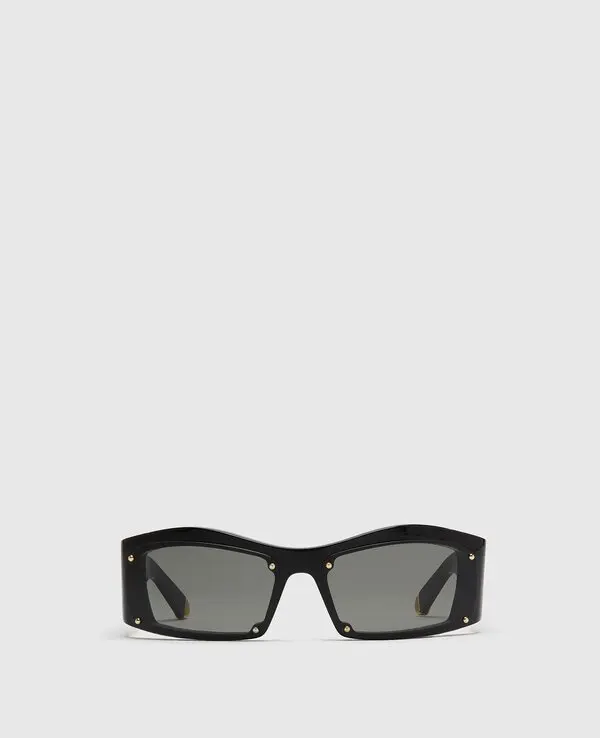 Stella McCartney Medallion Geometric Sunglasses - Grey