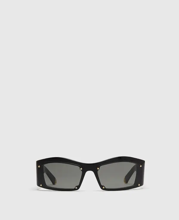 Stella McCartney Medallion Geometric Sunglasses - White