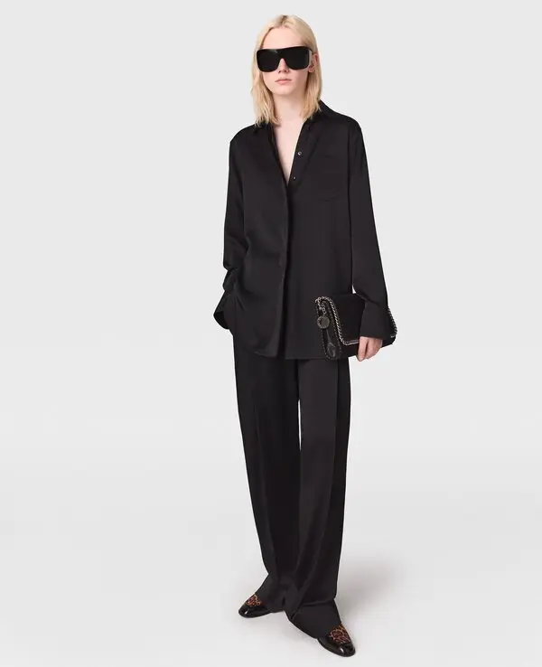 Stella McCartney Fringed Satin Shirt
