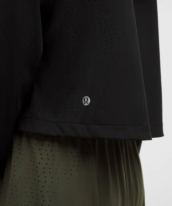 Lululemon Sleek Perforated Running Jacket - Black