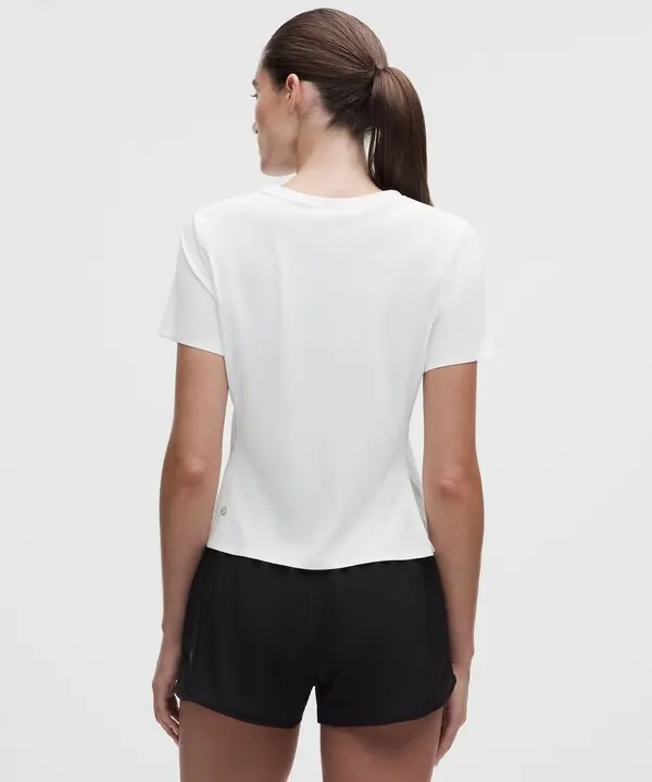 Lululemon Perforated Running Short-sleeve Shirt - White