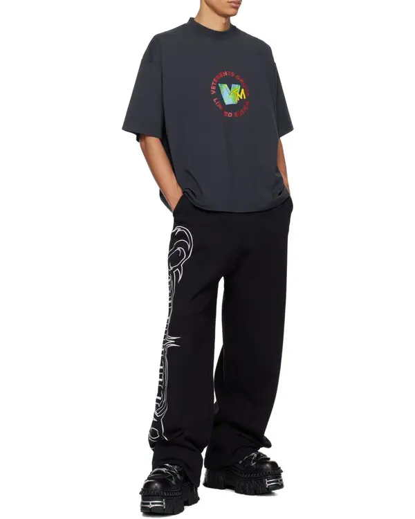 Vetements Graphic Printed Crewneck T-shirt