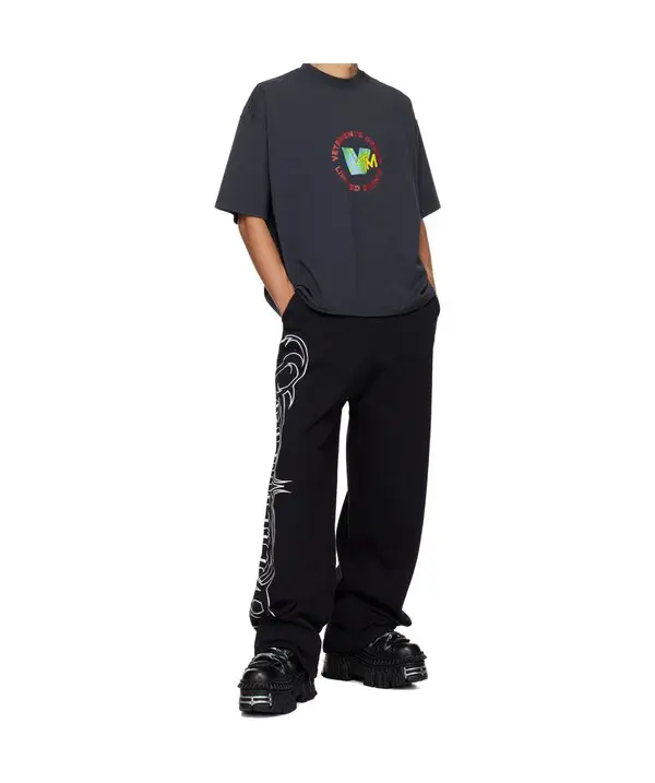 Vetements Graphic Printed Crewneck T-shirt