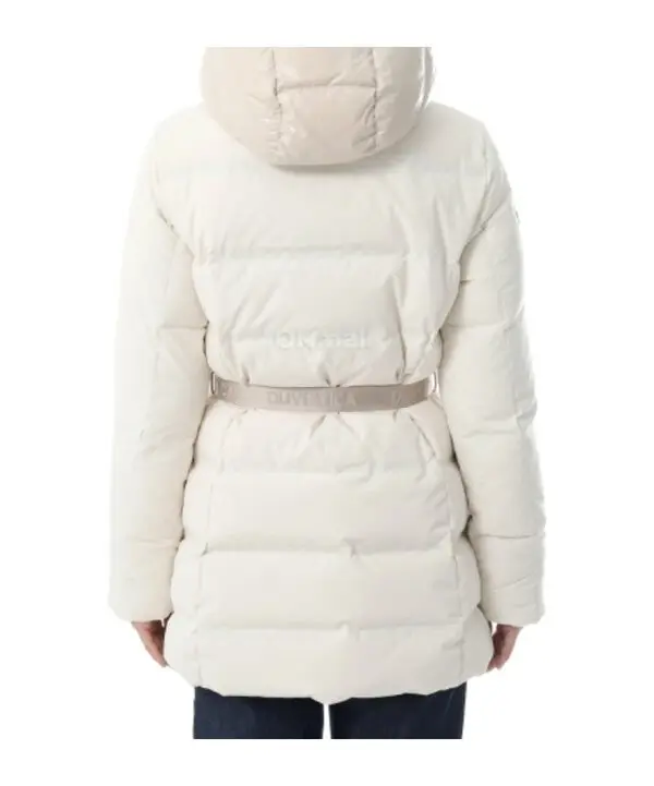 Duvetica Long-sleeved Hooded Down Jacket