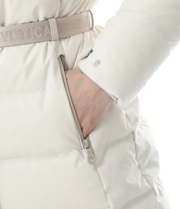 Duvetica Long-sleeved Hooded Down Jacket