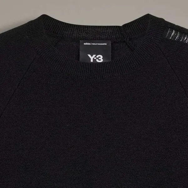 Y3 Knit Crewneck Jumper