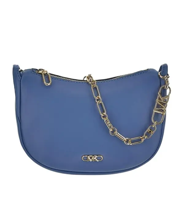 Michael Kors Logo Plaque Chained Small Shoulder Bag