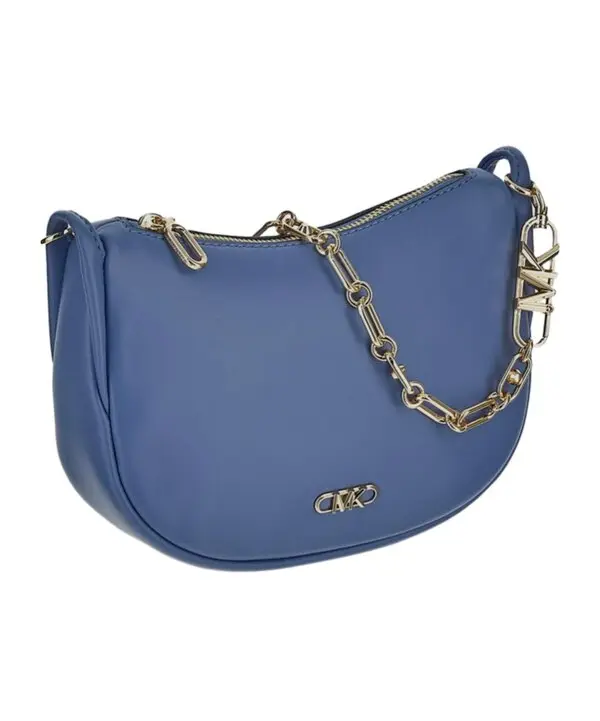 Michael Kors Logo Plaque Chained Small Shoulder Bag