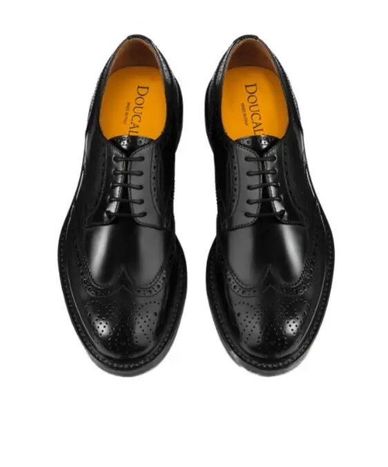 DOUCAL'S Dovetail Lace-up Shoes