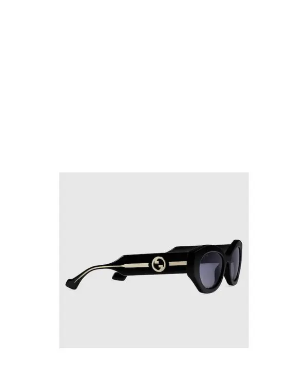Gucci Oval Frame Sunglasses