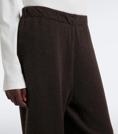 THE ROW Parvi Cashmere Wide-leg Pants