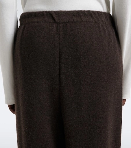 THE ROW Parvi Cashmere Wide-leg Pants