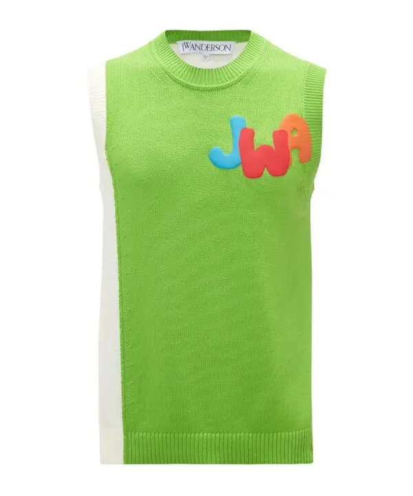 J.W.ANDERSON Two-tone Knitted Vest