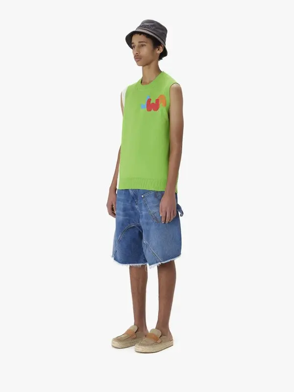 J.W.ANDERSON Two-tone Knitted Vest