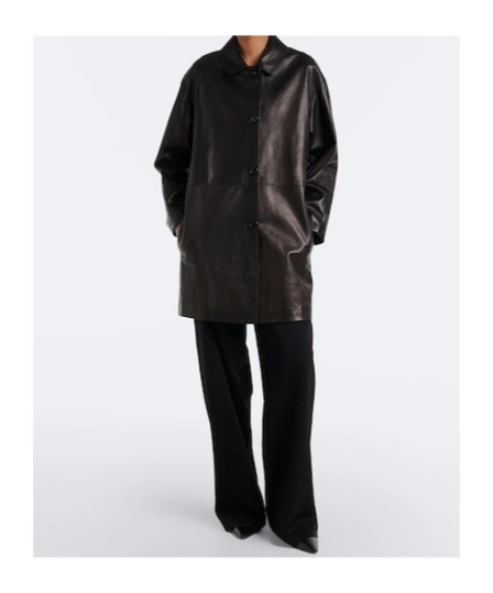 THE ROW Donata Leather Coat