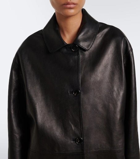 THE ROW Donata Leather Coat