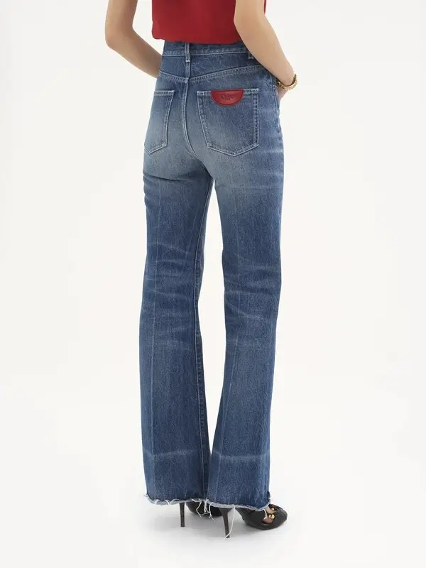 Chloé High-waisted Bootcut Jeans