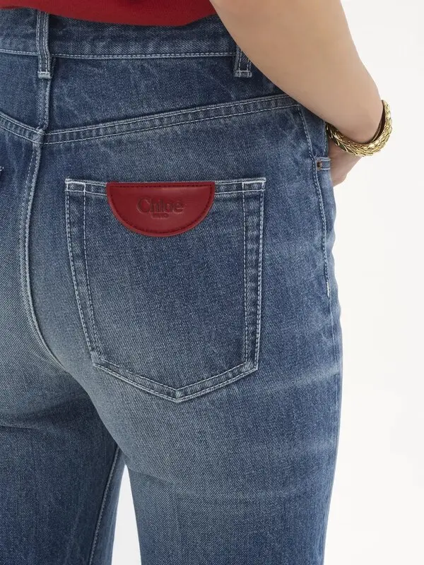 Chloé High-waisted Bootcut Jeans