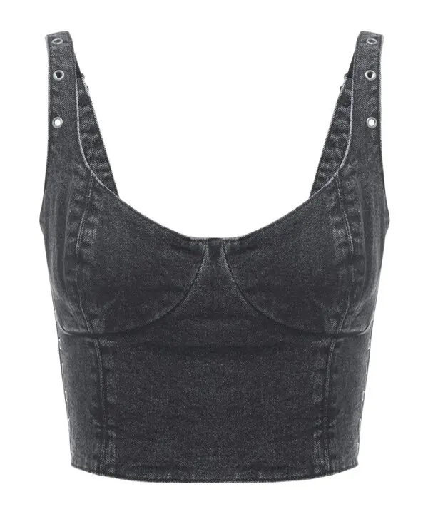 Ksubi Sleeveless Bustier Top