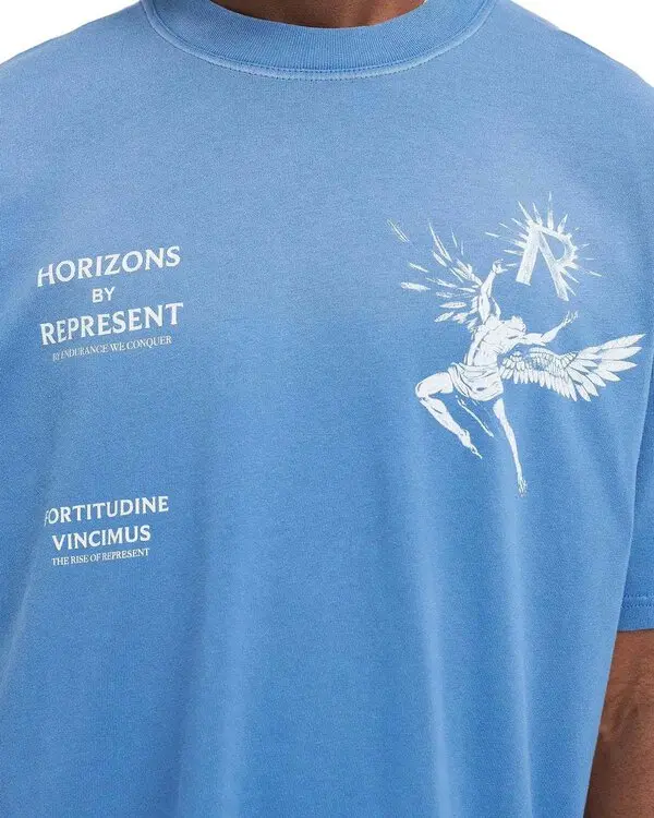 REPRESENT Icarus Printed Crewneck T-shirt