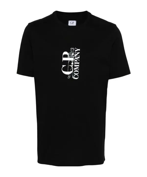 C.P. COMPANY Logo-print Cotton T-shirt