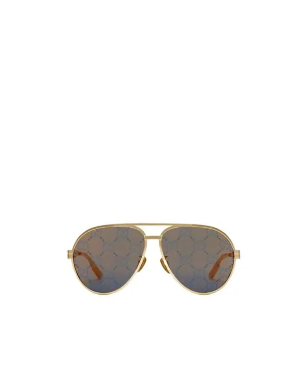 Gucci Aviator Frame Sunglasses