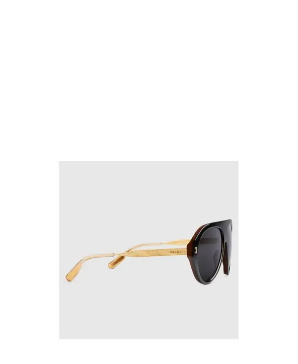 Gucci Navigator Frame Sunglasses