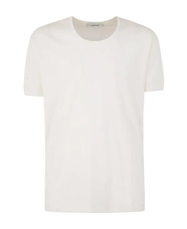 LEMAIRE Short-sleeved Crewneck T-shirt - White