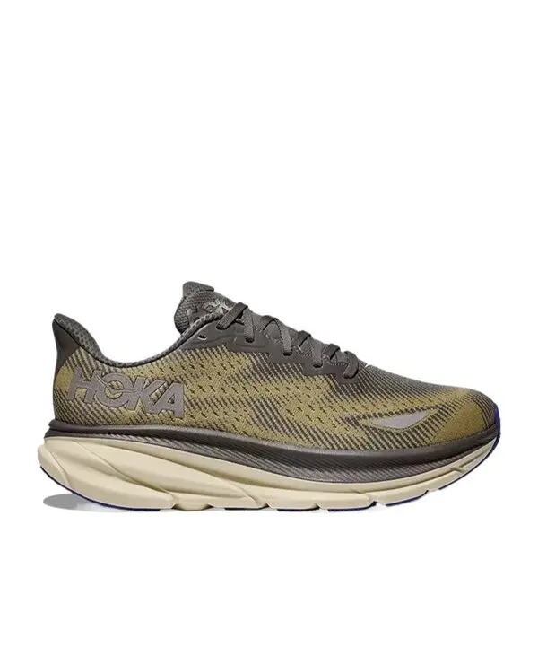 Hoka One One Clifton 9 Logo-detail Sneakers - Graveleggshell