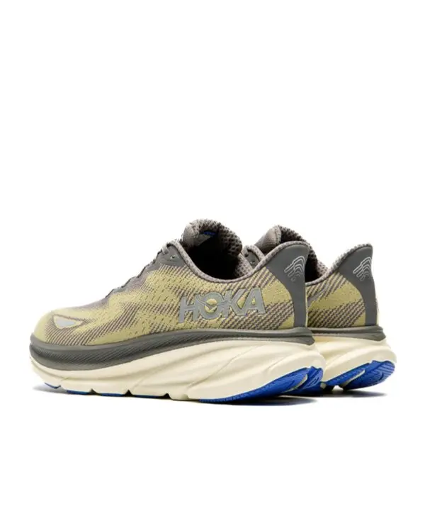 Hoka One One Clifton 9 Logo-detail Sneakers - Graveleggshell