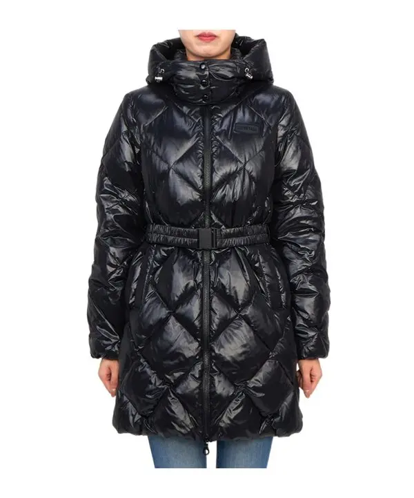 Duvetica Hooded Down Jacket - Black