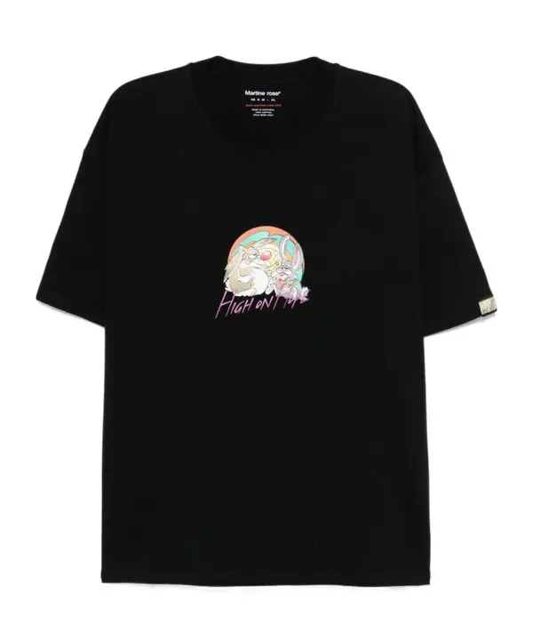 Martine Rose Graphic Printed Crewneck T-shirt