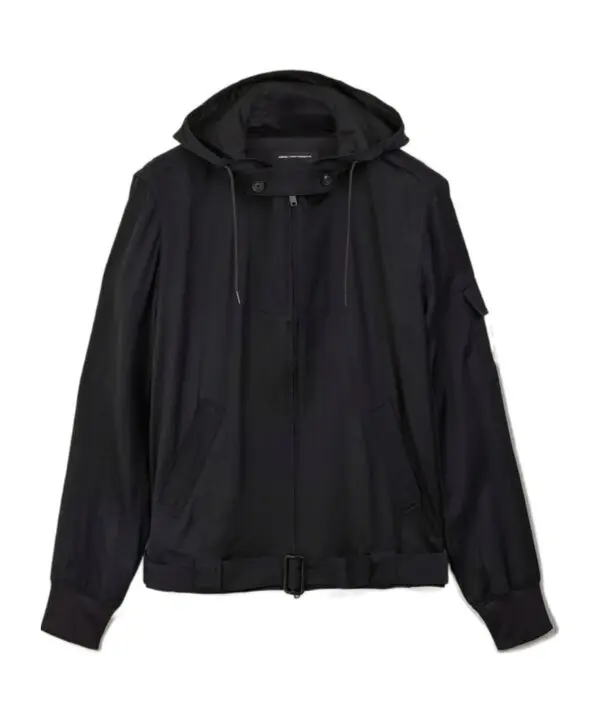 Y3 Drawstring Zip-up Hoodie