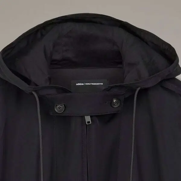 Y3 Drawstring Zip-up Hoodie