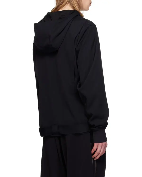 Y3 Drawstring Zip-up Hoodie