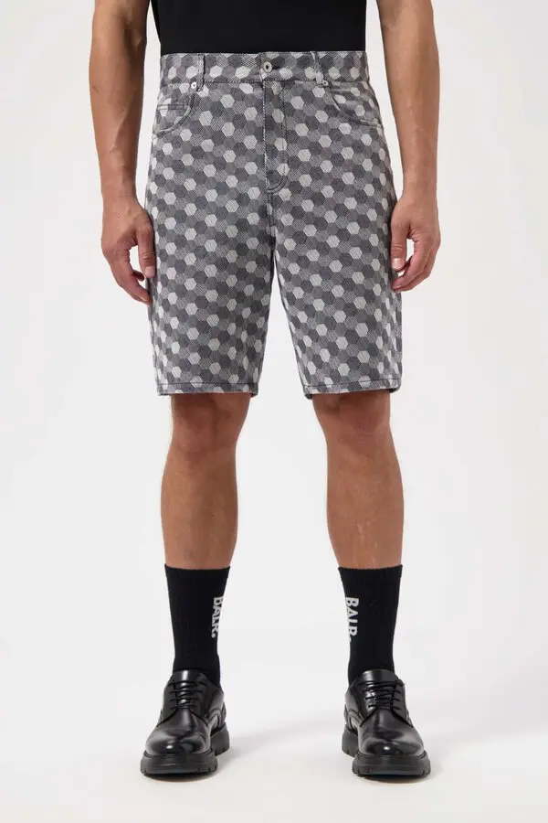 BALR. Hexagon-pattern Shorts