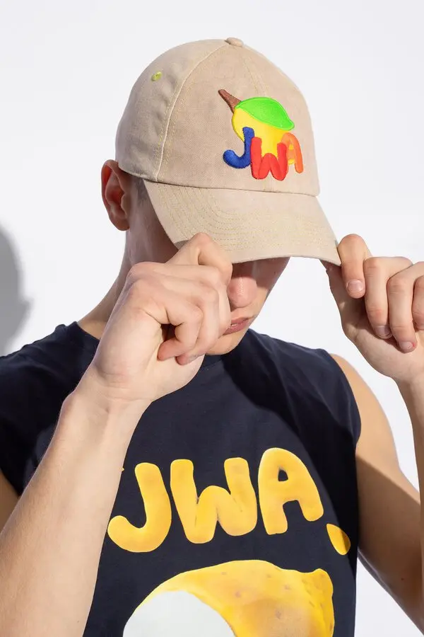J.W.ANDERSON Logo Embroidered Baseball Cap