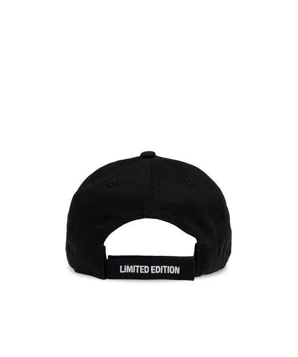 Vetements Logo Embroidered Curved Peak Cap