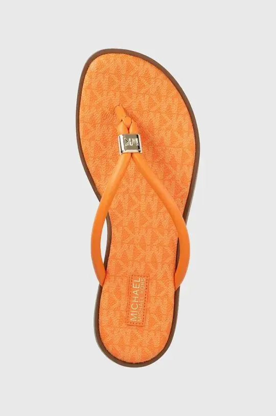 Michael Kors Monogram Flat Sandals