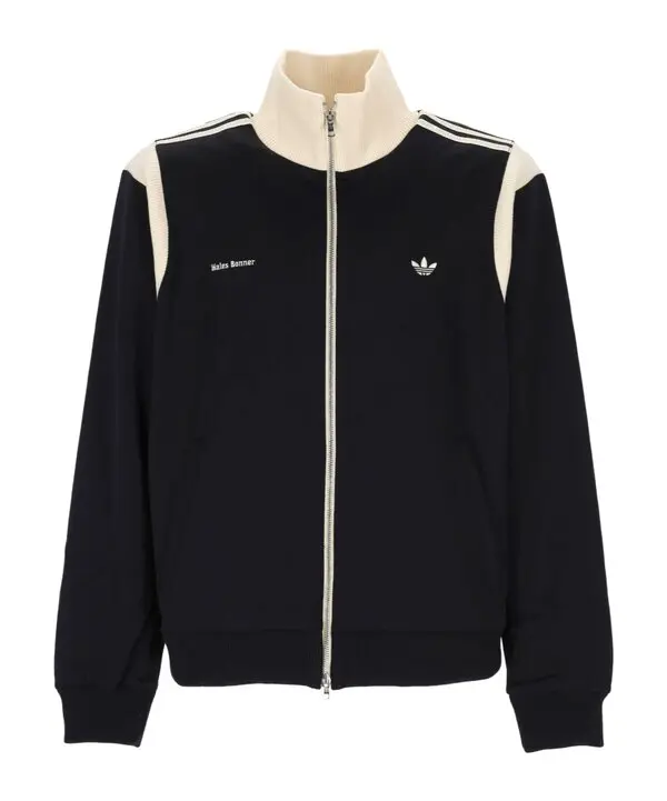 Adidas X Wales Bonner Zip Up Long Sleeved Sweatshirt