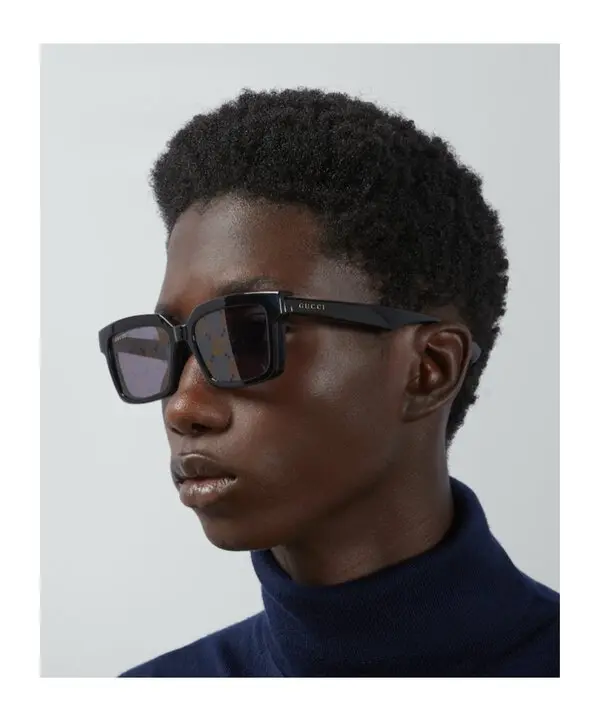 Gucci Rectangle Frame Sunglasses