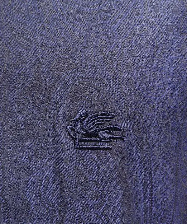 Etro Paisley-jacquard Buttoned Shirt