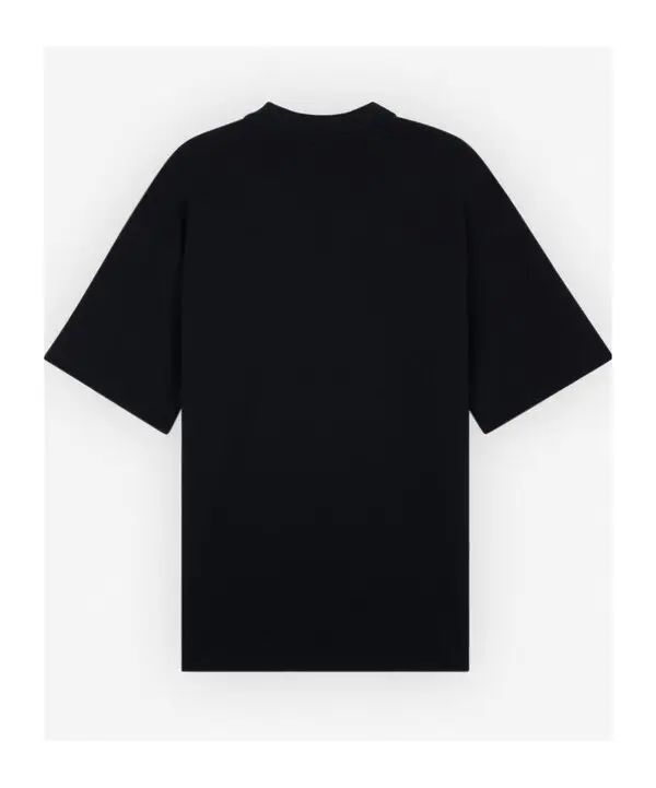 Maison Kitsuné Bold Fox Head Patch Oversized Polo Shirt