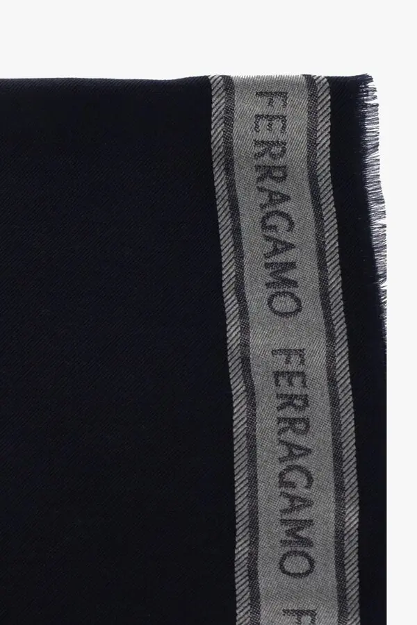 FERRAGAMO Color Blocked Scarf