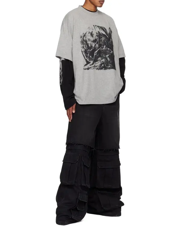 Vetements Graphic Printed Crewneck T-shirt