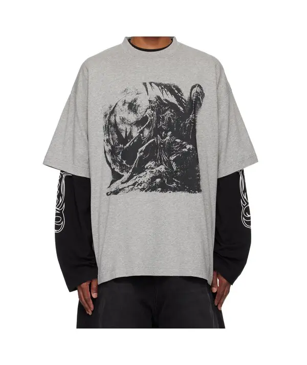 Vetements Graphic Printed Crewneck T-shirt
